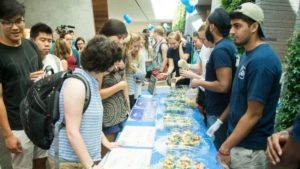 Tabling within the HFSC | Student Centers | Georgetown University